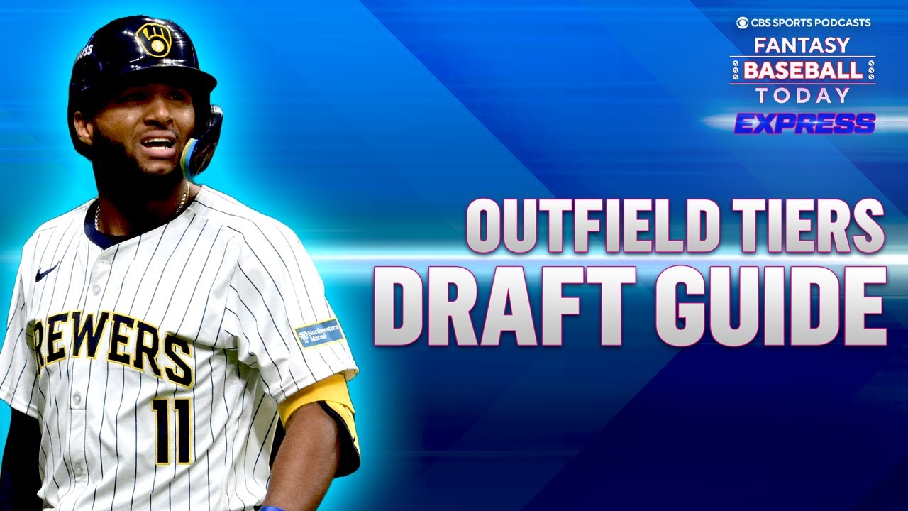 2025 Outfield Tiers! Jackson Chourio in the Second Round!? | Fantasy Baseball Advice - YouTube
