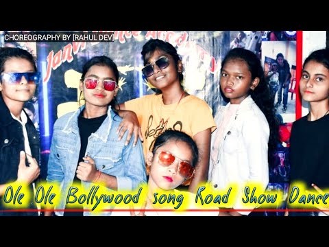 Ole Ole Bollywood Song ||Road Show Dance in Janvi Aditi || #janvi_aditi Choreography By =[Rahul Dev]