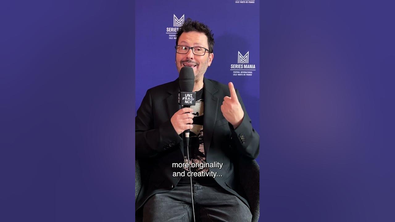 Gérald Hustache-Mathieu talks about his thriller series 'Polar Park' - YouTube