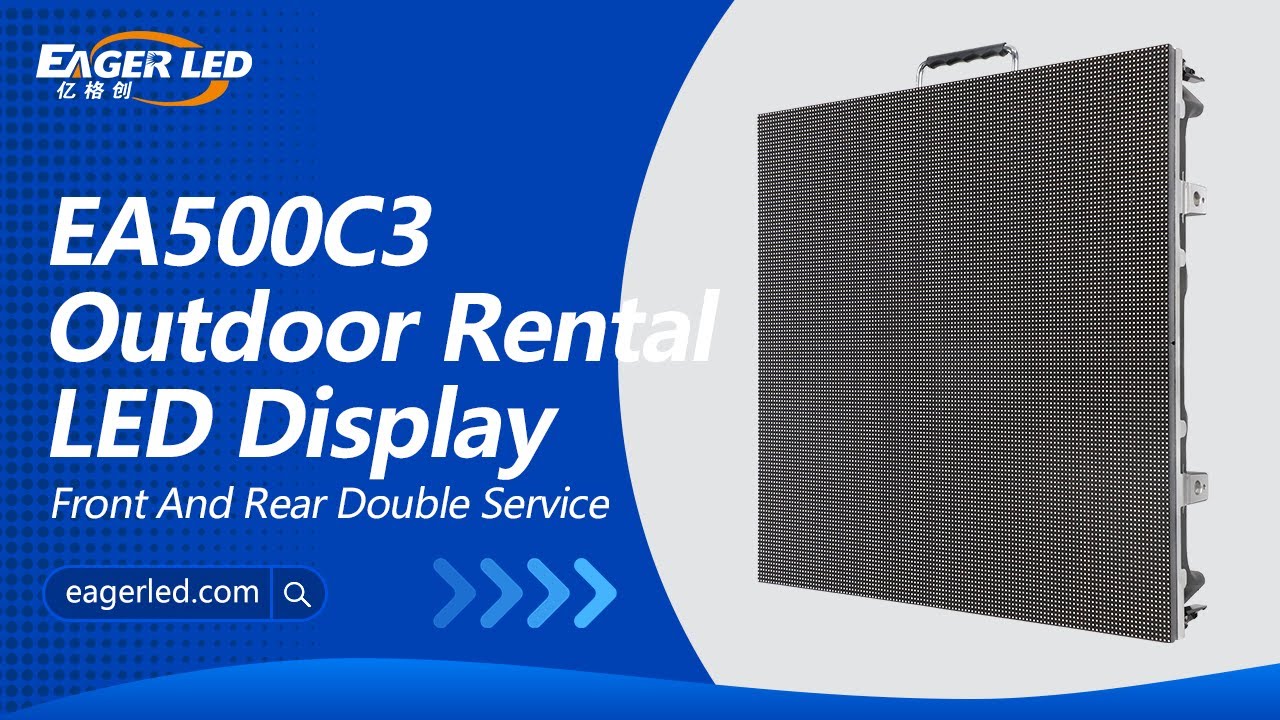 EA500C3 Hire LED Display Board Front and Rear Service LEDscreen Gob Module 丨EagerLED LED Display ...