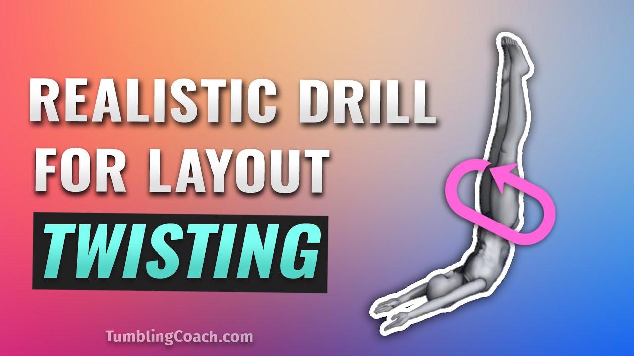 Amazing Drill For Layout Fulls And Twisting Cheer And Gymnastics Youtube