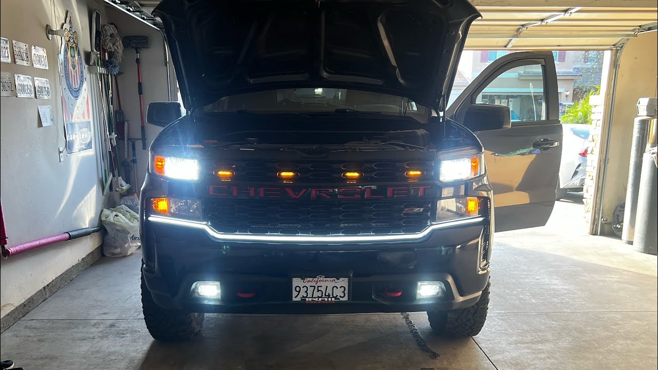 2021 Silverado Led Strip Light 79” - YouTube