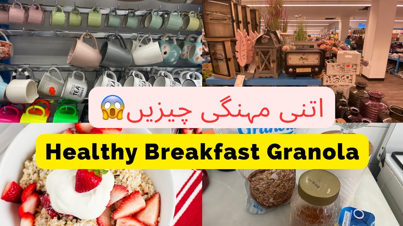High Protein Healthy Breakfast | Visit To Home Store | Full Day Routien ...