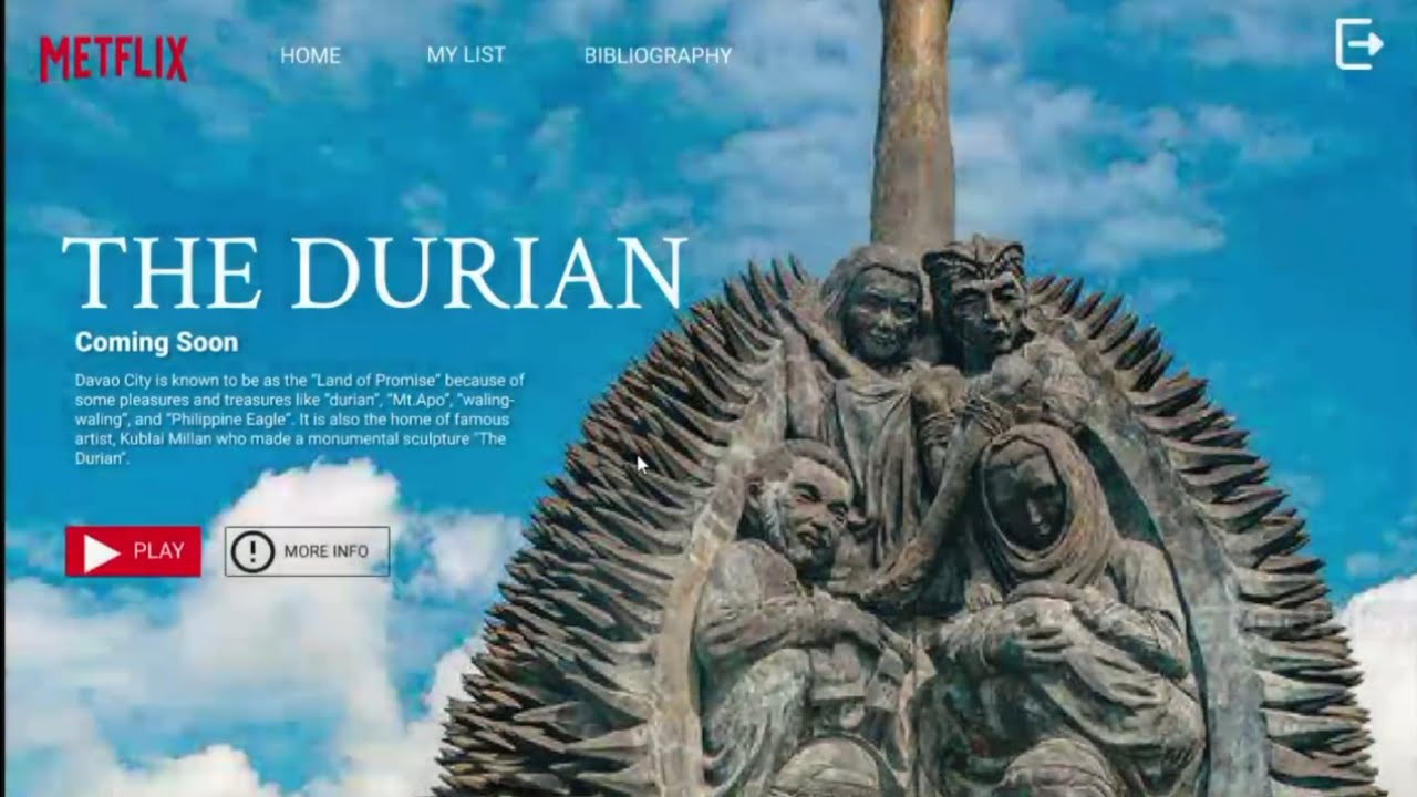 Giant Durian Sculpture In Davao Description