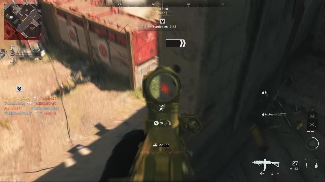Call of Duty Warzone 2 mp7 gold amazing gun - YouTube