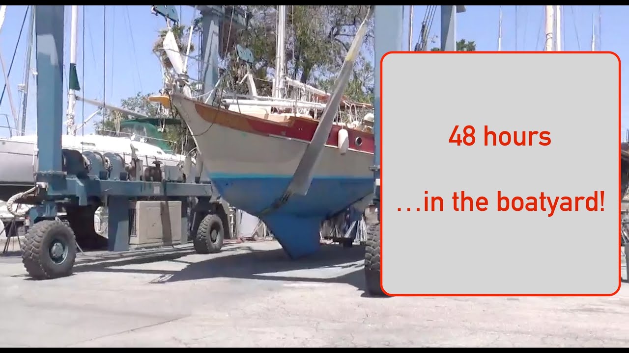 Skipjack Sailing 53 Boatyard--48 hours in and out. - YouTube