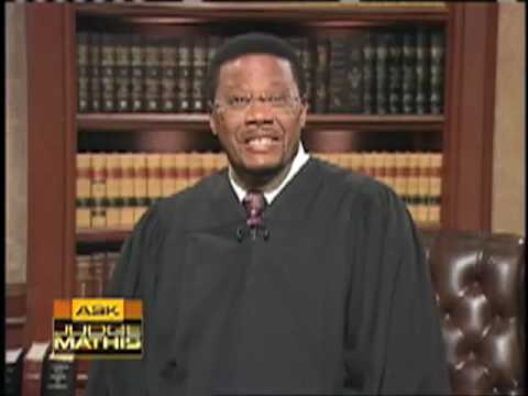 Ask Judge Mathis- December 21, 2009 - YouTube