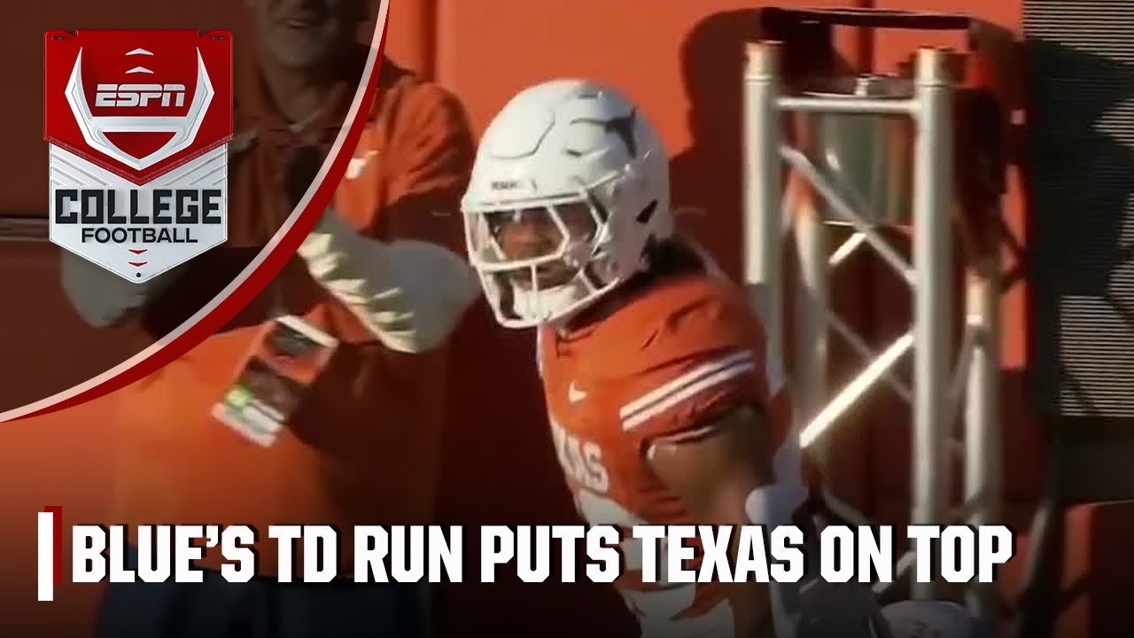 Jaydon Blue TURNS ON THE JETS for 38-yard Texas TD | College Football ...