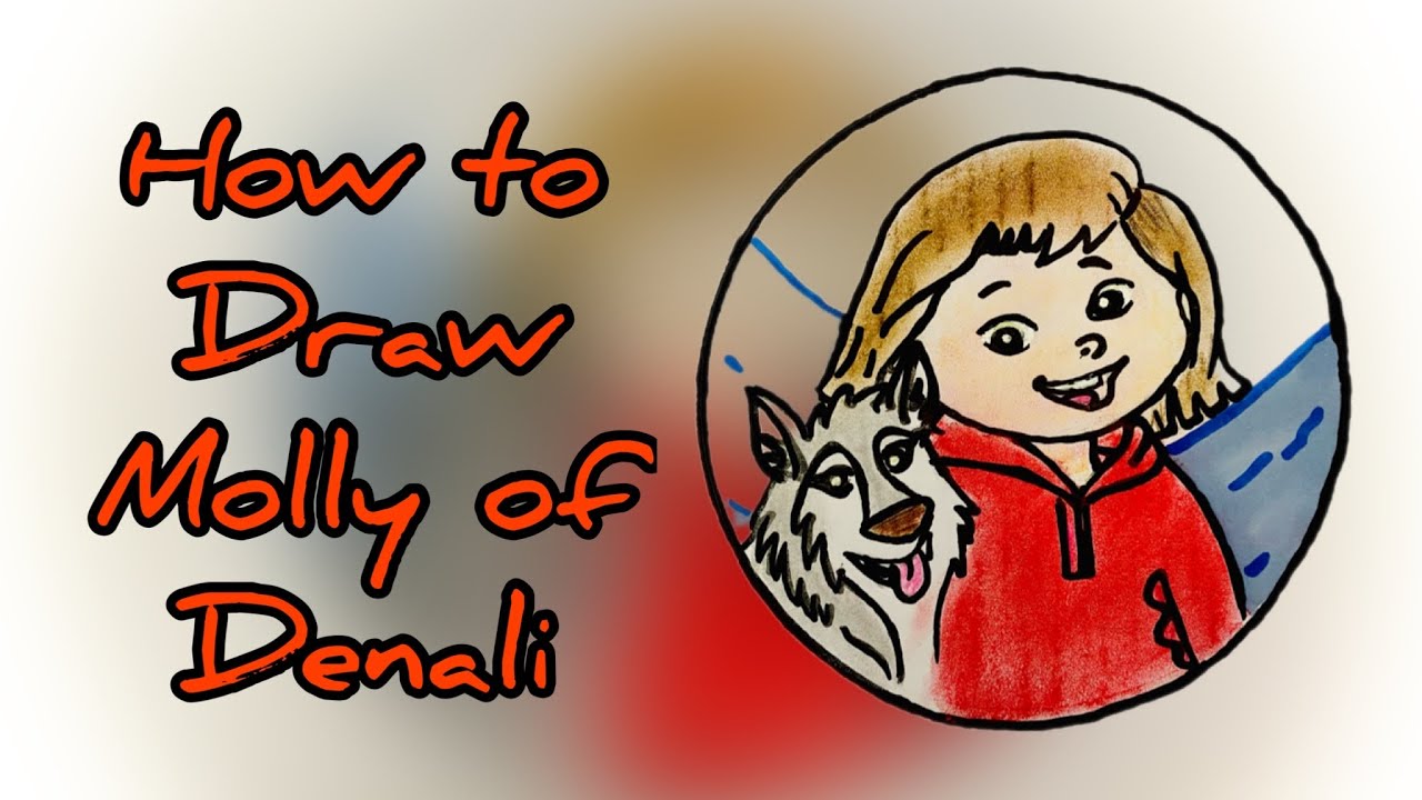 How to draw Molly of denali |easy drawing|pbs kids - YouTube