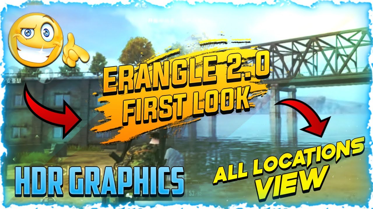 PUBG Mobile Erangle 2.0 Full HDR Graphics Gameplay | All Locations Full ...
