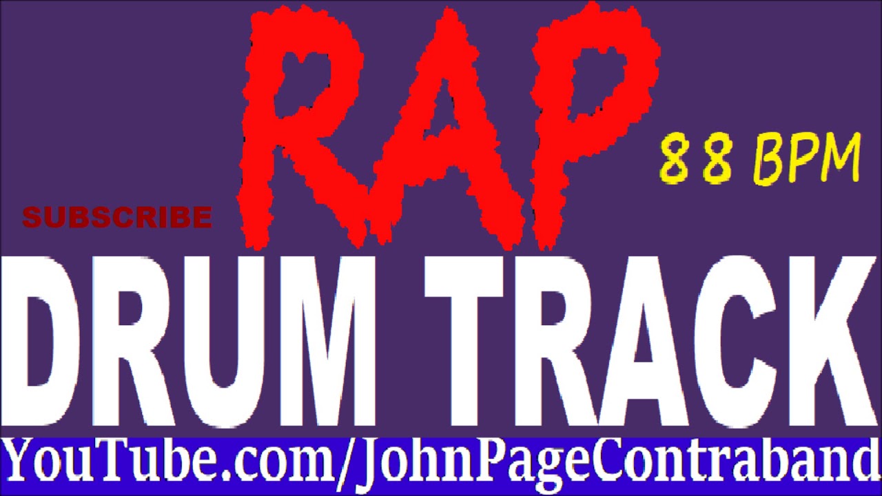 Rap Hip Hop Drum Beat Track 88 bpm FREE - YouTube