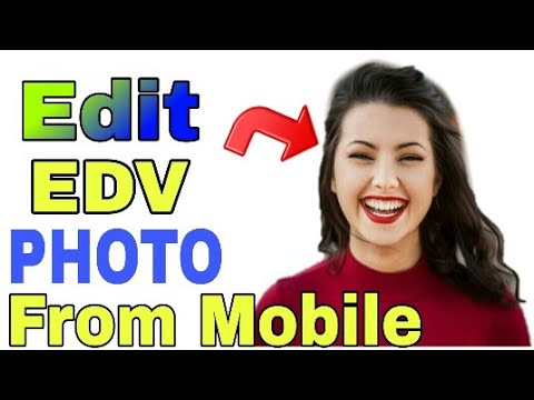 How to edit Dv lottery Photo From mobile। EDV photo editor । EDV 2022 ...