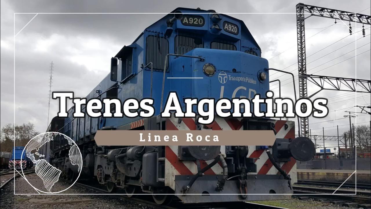 Trenes Argentinos Linea Roca Vídeo Compilado - YouTube