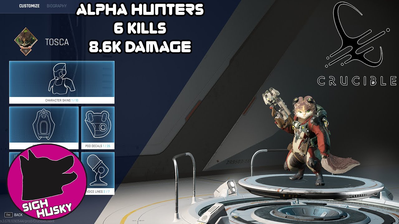 Crucible Alpha Hunters Win! (Tosca Gameplay) - YouTube