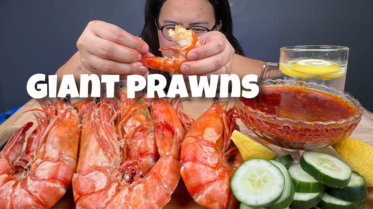 GIANT TIGER PRAWNS WITH CAJUN SAUCE! JUST LAFAM - YouTube