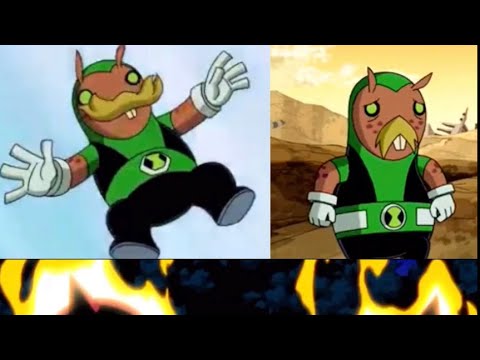 Ben 10 Omniverse | All Mole - Stache transformations - YouTube
