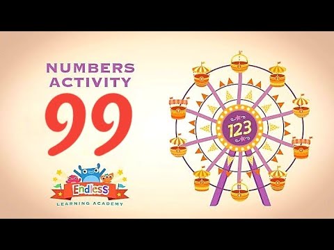 Endless Number Video 99: Fun Math Activities For Kids | Counting - YouTube