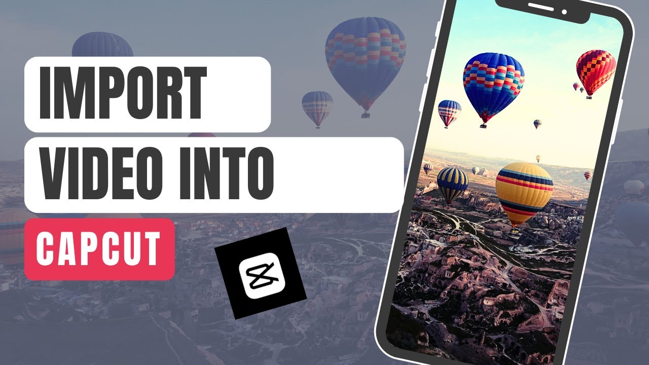 How To Import Videos Into CapCut | All Media Files | Quick & Easy - YouTube