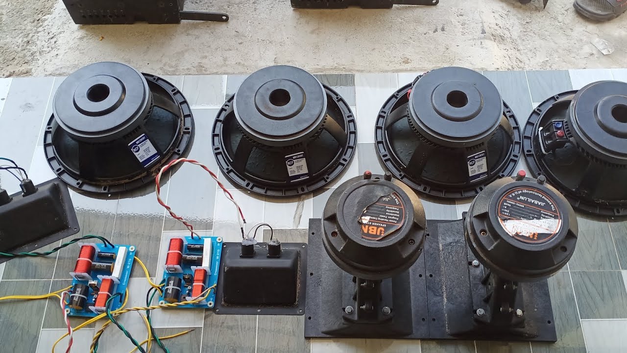 Cục đẩy. liền vang| Array 30.Mixer| Lọc xì các loại. trép 450 ...