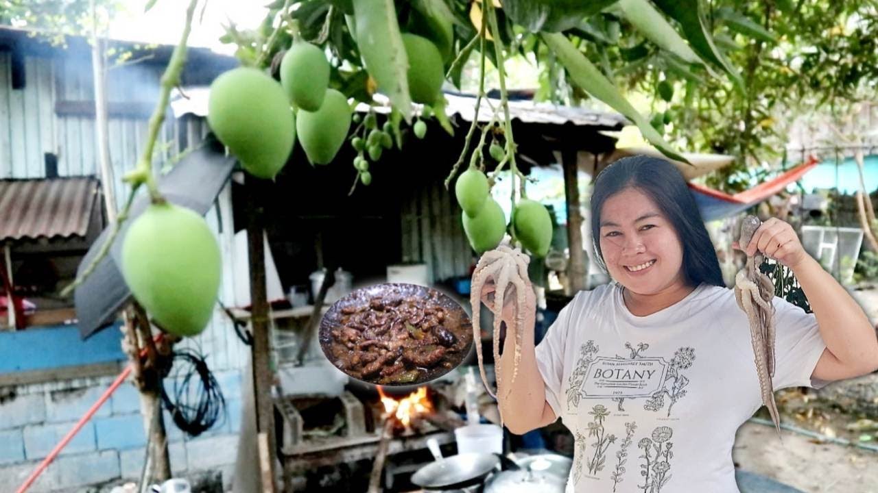 GINATAANG OCTOPUS | OCTOPUS WITH COCONUT MILK | - YouTube