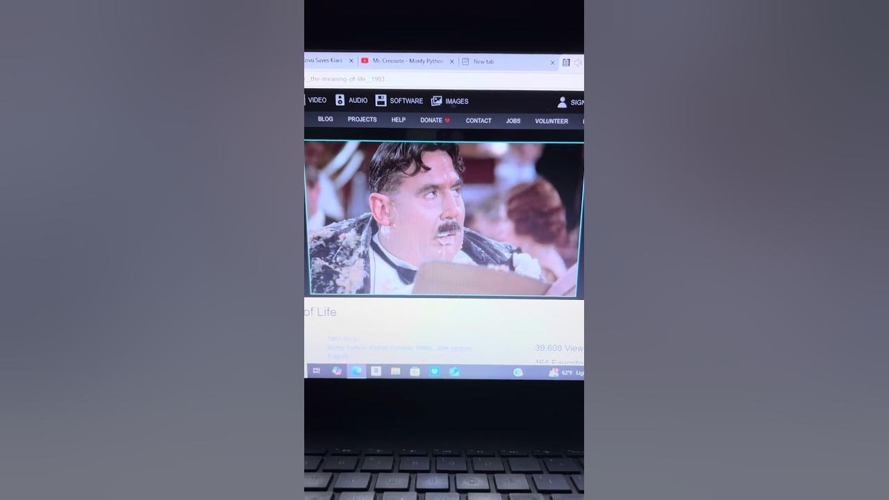 Monty Pythons The Meaning Of Life Mr Creosote Throws Up & Explodes To ...