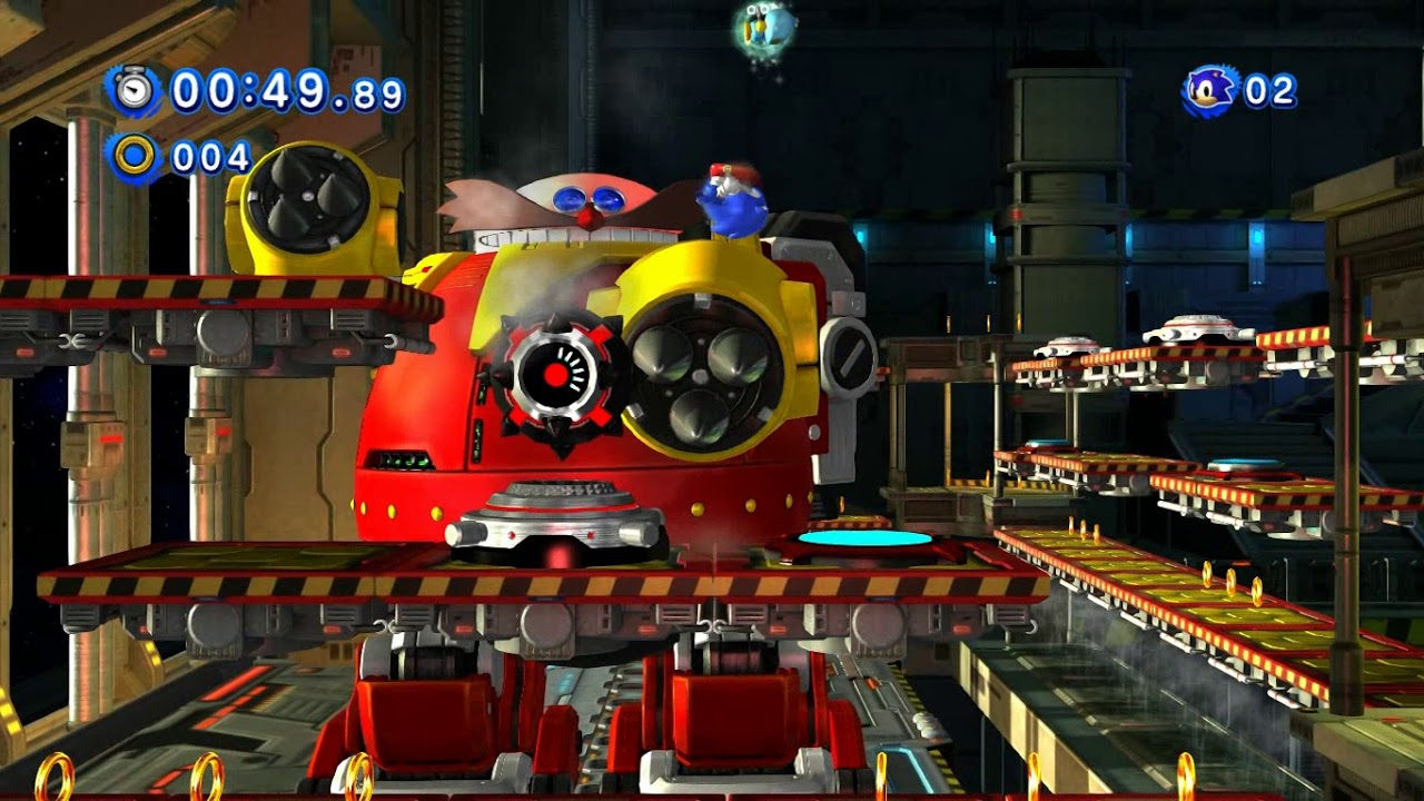 Sonic Generations Boss Battle - Sonic vs Eggman - YouTube