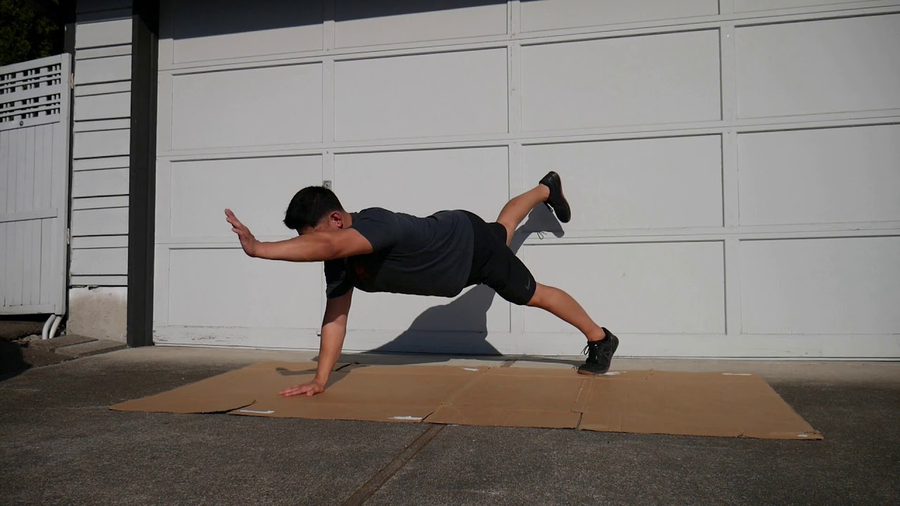 Contralateral Plank March - YouTube