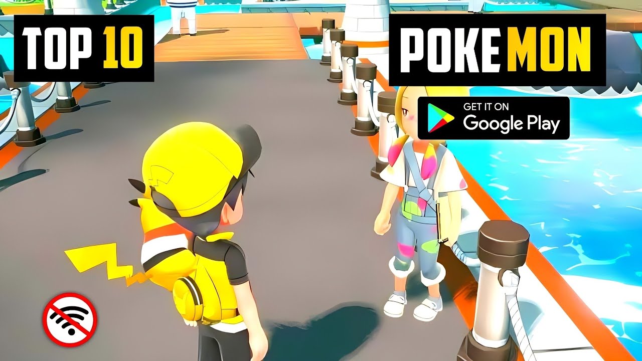 Top 10 Best Pokemon Games For Android In 2023 | High Graphics (Online ...