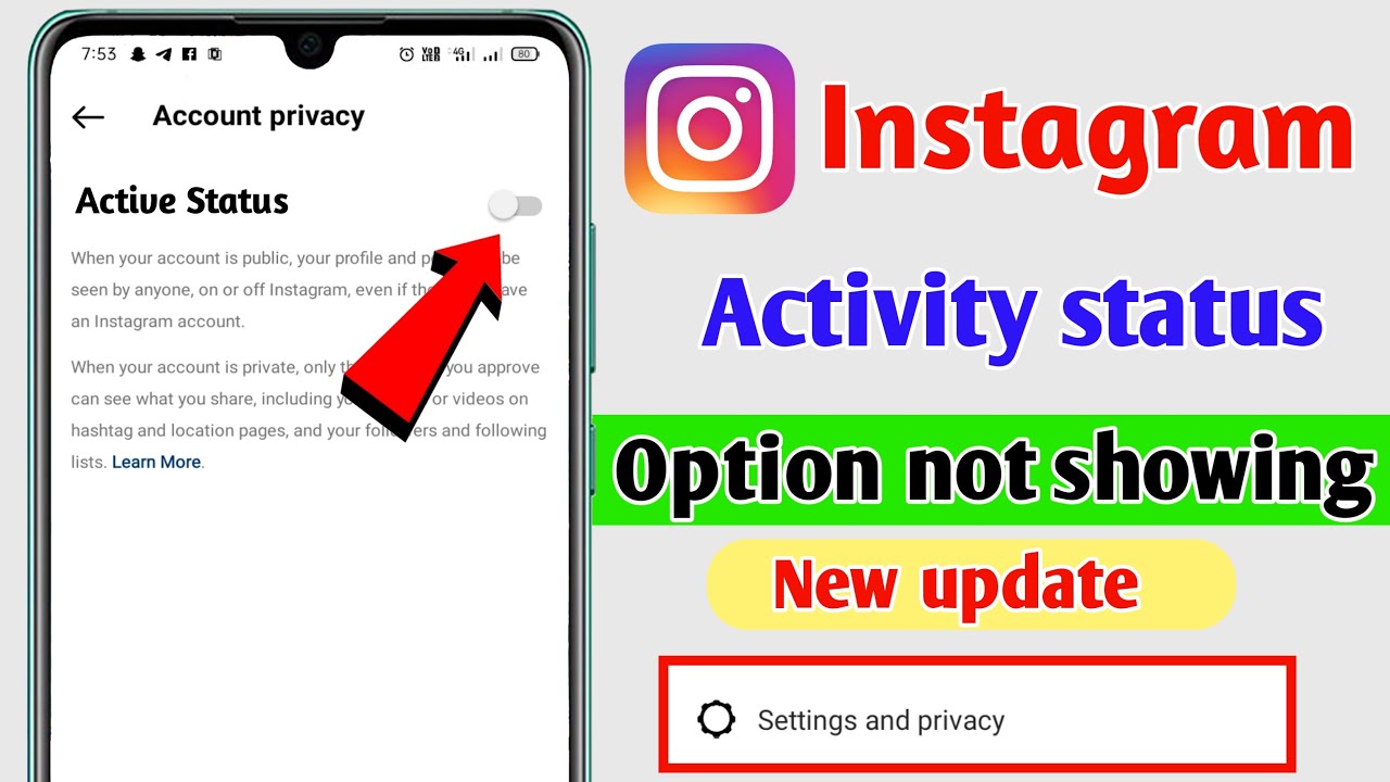 How To Turn OFF Active Status On Instagram 2024 Instagram Show Active ...