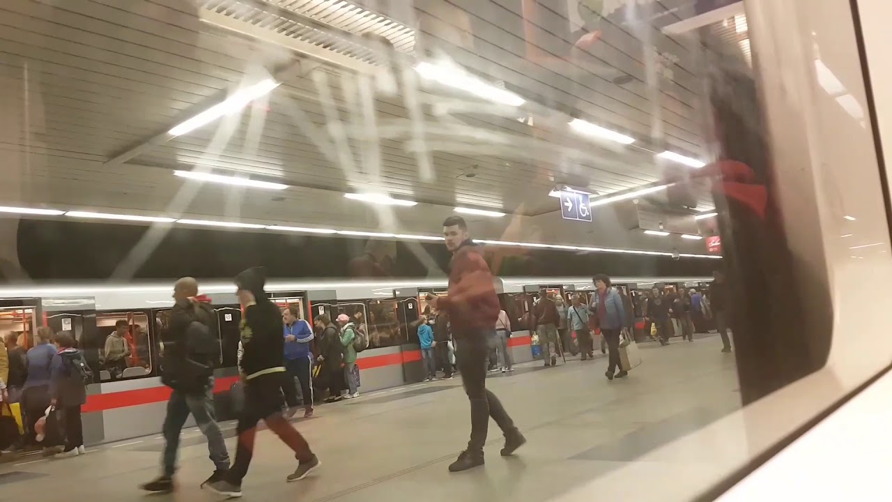 Метро Прага- Линия C | Praha Metro- Linka C Haje- Letňany with Siemens ...
