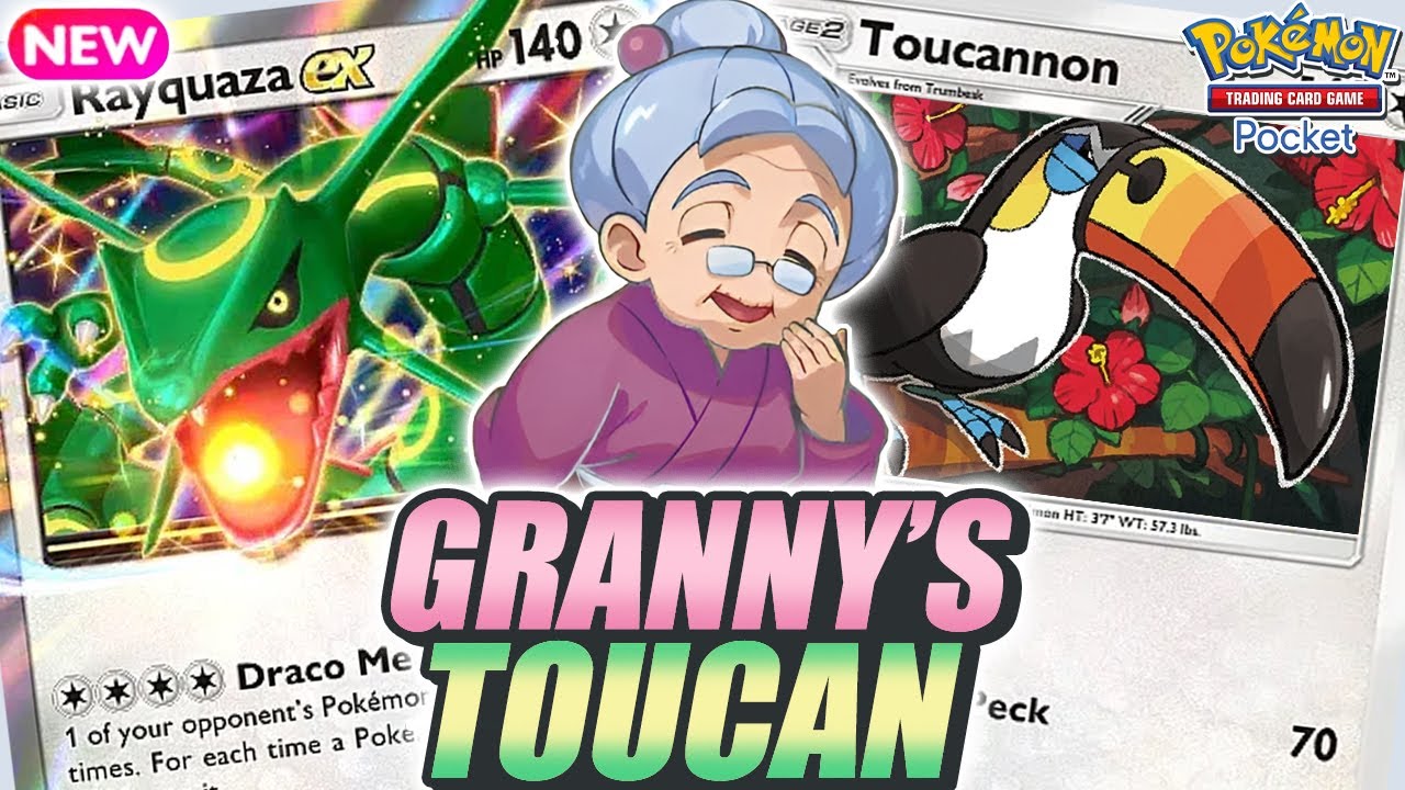 INFINITE TOUCAN ! This TOUCANNON & RAYQUAZA Deck is GENIUS ! - Pokemon ...