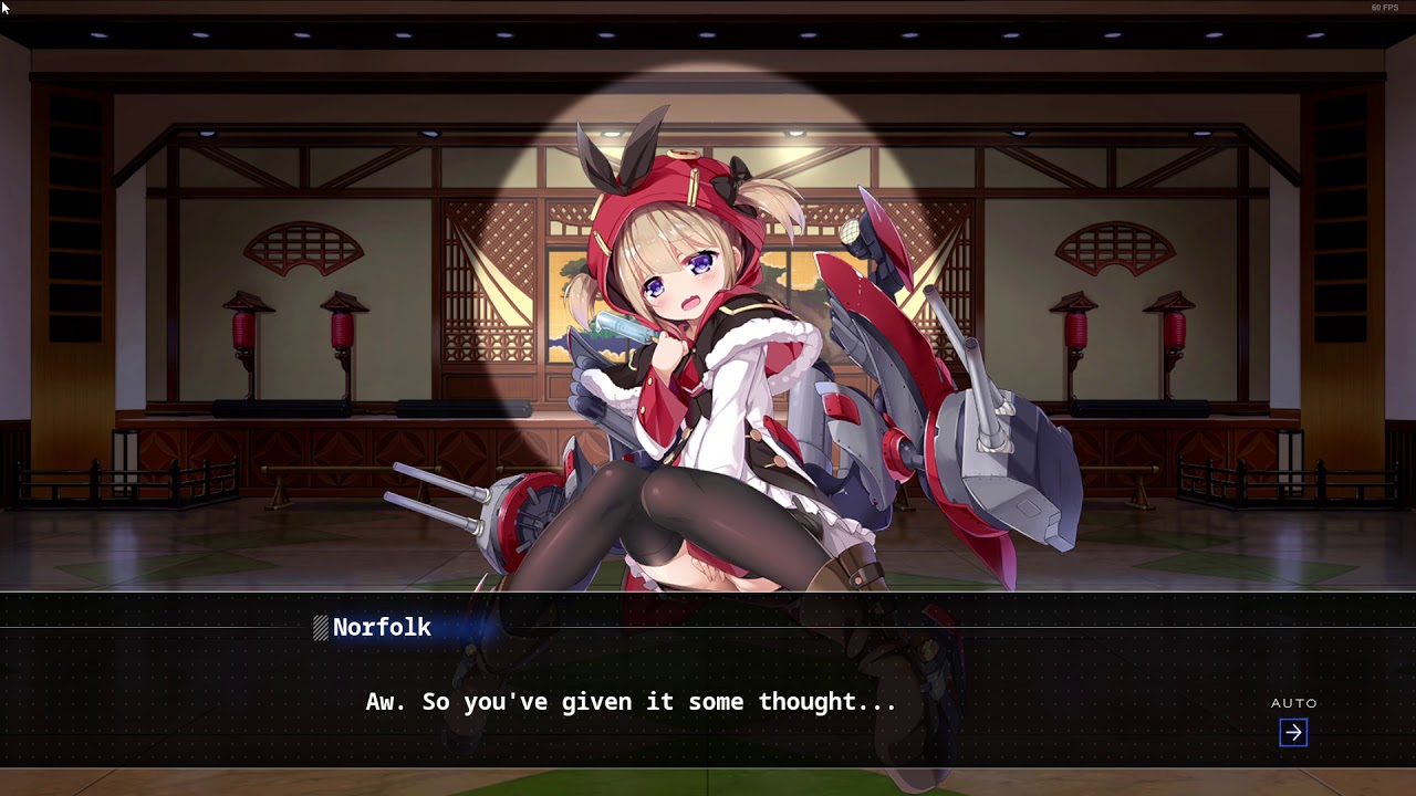Azur Lane : Crosswave -Norfolk Marriage Scene - YouTube
