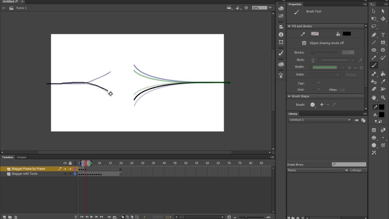 Adobe Animate: Lab 16 - Stagger - YouTube