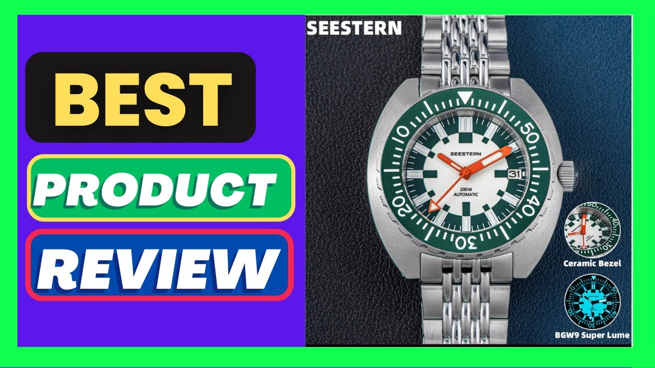SEESTERN SUB300T Luminous Diver Watch - YouTube