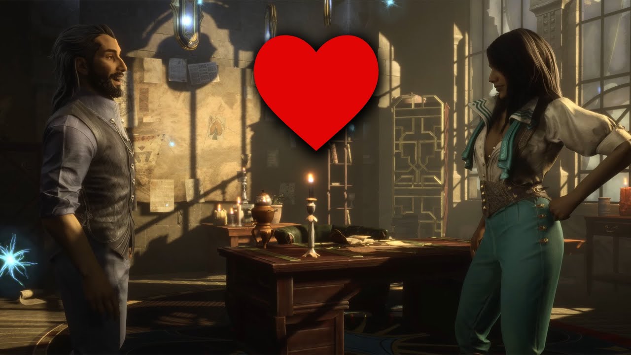 Lucanis x Neve NPC Romance | Dragon Age The Veilguard - YouTube