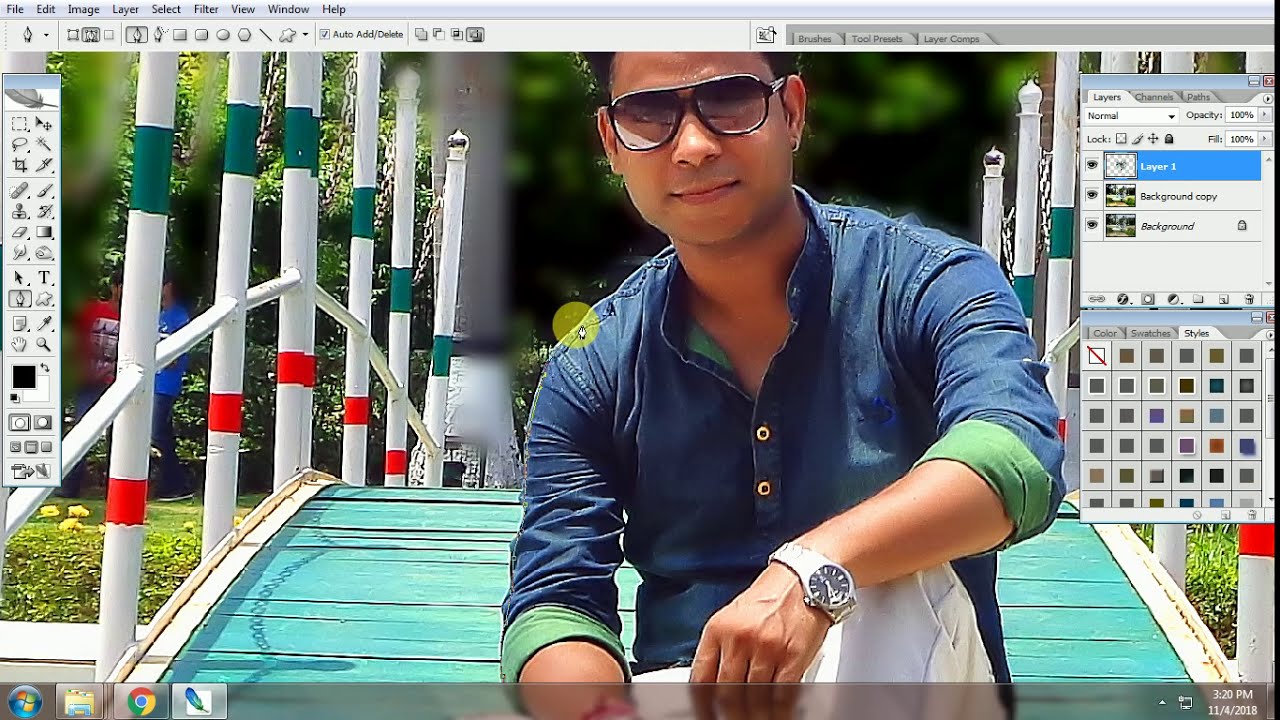 How to Make a Simple Photo to #DSLR LOOK# just is 5 minutes - YouTube