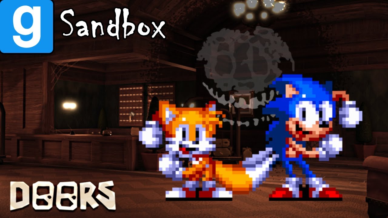LET US IN THE ROOM!!! | Gmod Sandbox: Roblox Doors NEXTBOTS (Themed ...