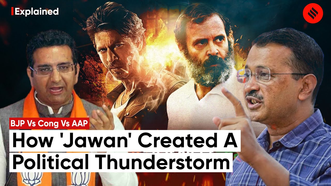 BJP Vs Cong Vs AAP: How 'Jawan' Created A Political Thunderstorm ...