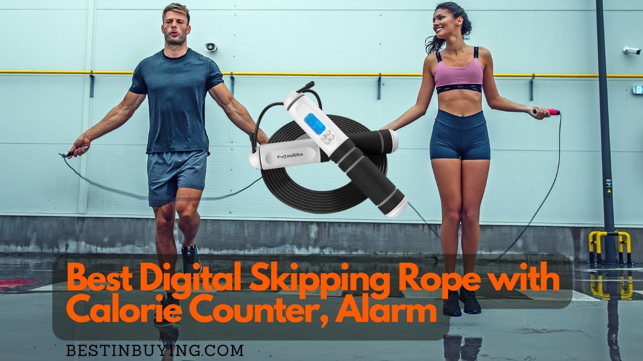 Best Digital Skipping Rope with Calorie Counter, Alarm | Best Jump Rope ...