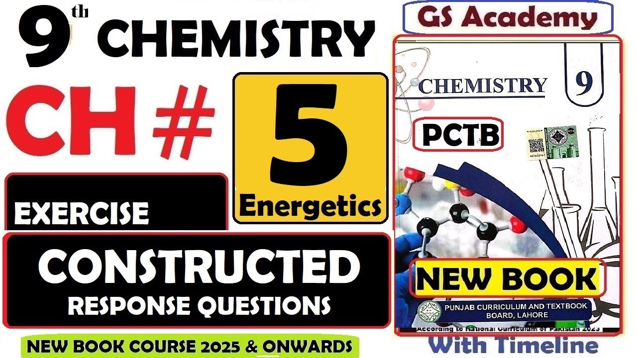 Exercise Constructed Response Questions | Chapter 5 | Energetics ...