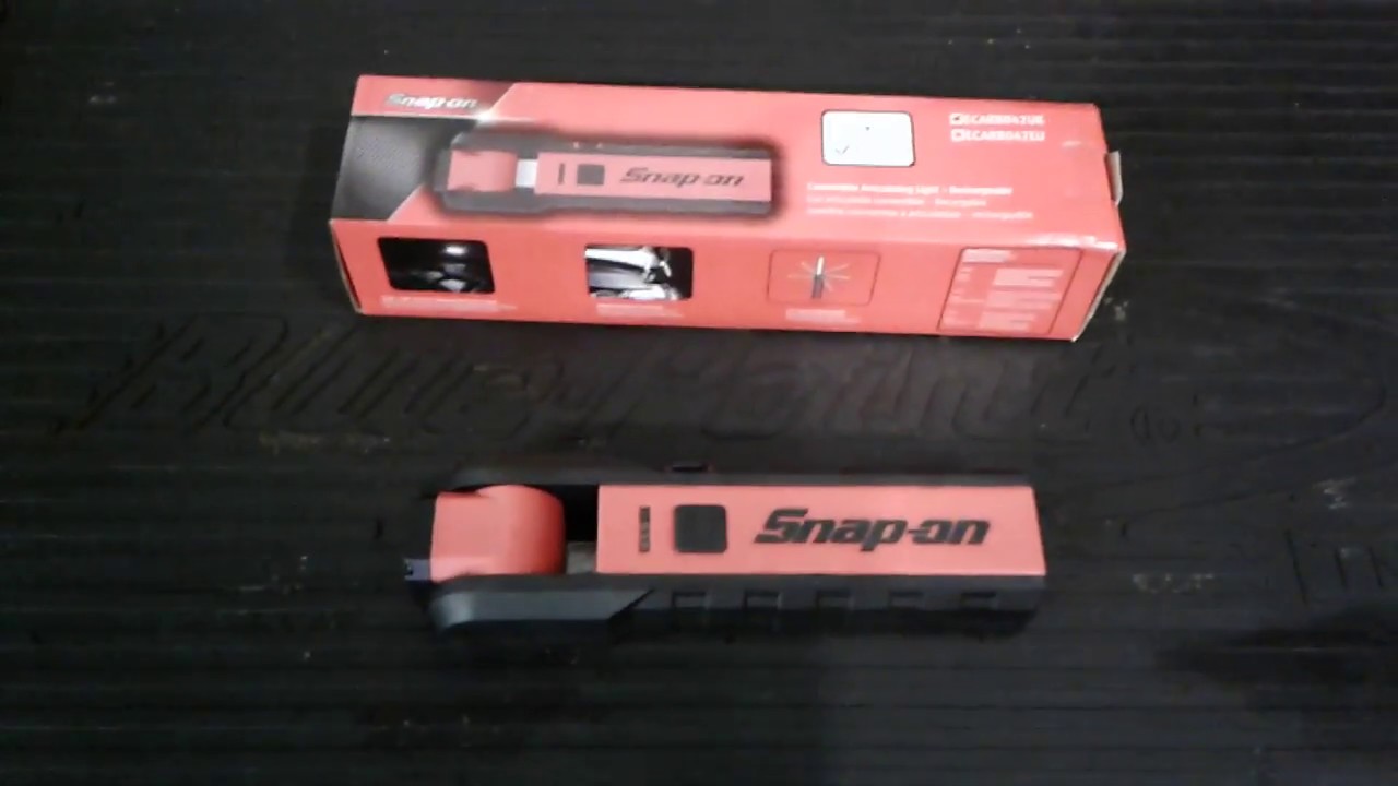 Snap On Articulating Light - YouTube