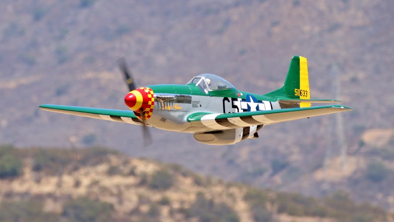 Giant Scale 'Lady Alice' P-51 Mustang (CARF-Model) -- Warbirds ...
