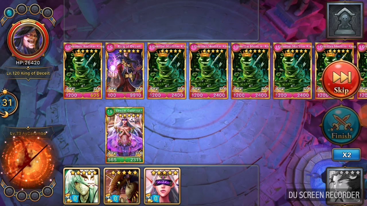 Heroines Fantasy Map Waypoint 18-6 Hard (3-Star) Unconventional Way ...