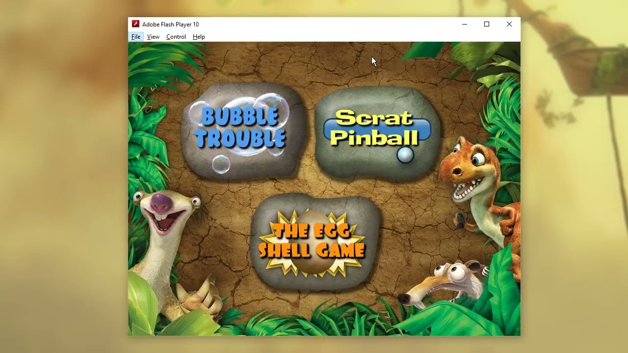 The Scrat Pack - DVD Menu Walkthrough - YouTube