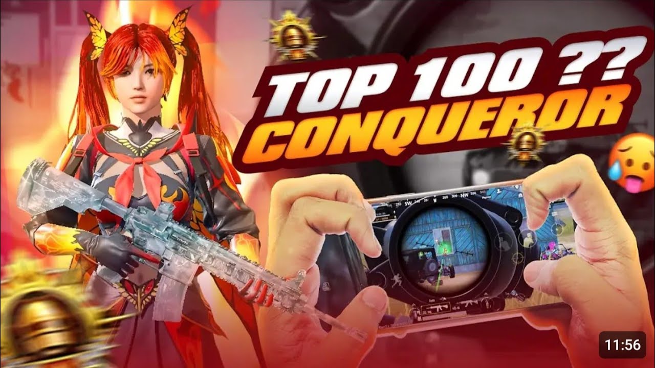 Day 2 👿 Platinum To Conquerer | Conquerer Rank Push 🔥 - YouTube