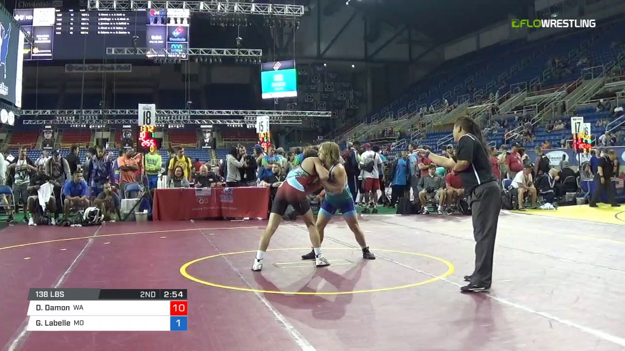 Cadet GR 138 Consi of 16 #2 - Dominic Damon (WA) vs. Garrett Labelle ...
