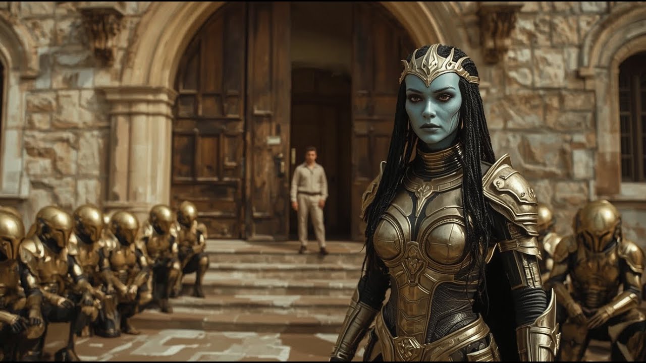 I Saved the Alien Girl — Three Days Later Her Mother and People Arrived ...
