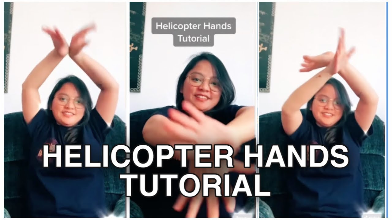 HELICOPTER HANDS TUTORIAL | TIKTOK TUTORIAL (Learn in 1 minute) #shorts - YouTube