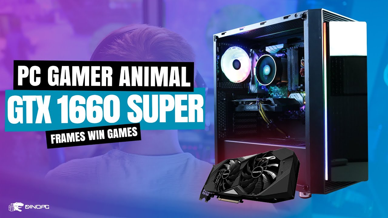 « Dinopc Gamer ANIMAL do Dia » GeForce GTX 1660 Super + Ryzen 7 2700 ...