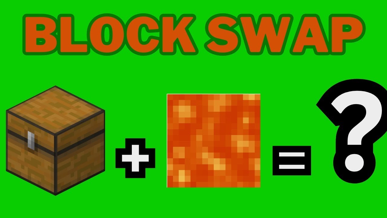 Minecraft Block Swap Mod Youtube